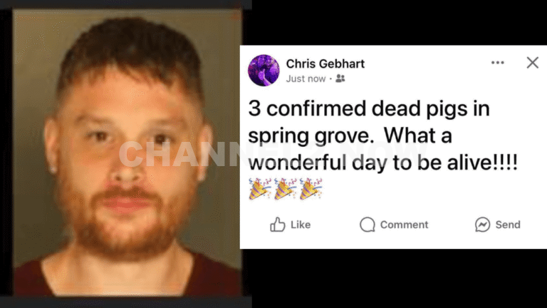 Christopher Gebhart Condemned for Celebrating Deadly York County Police ...